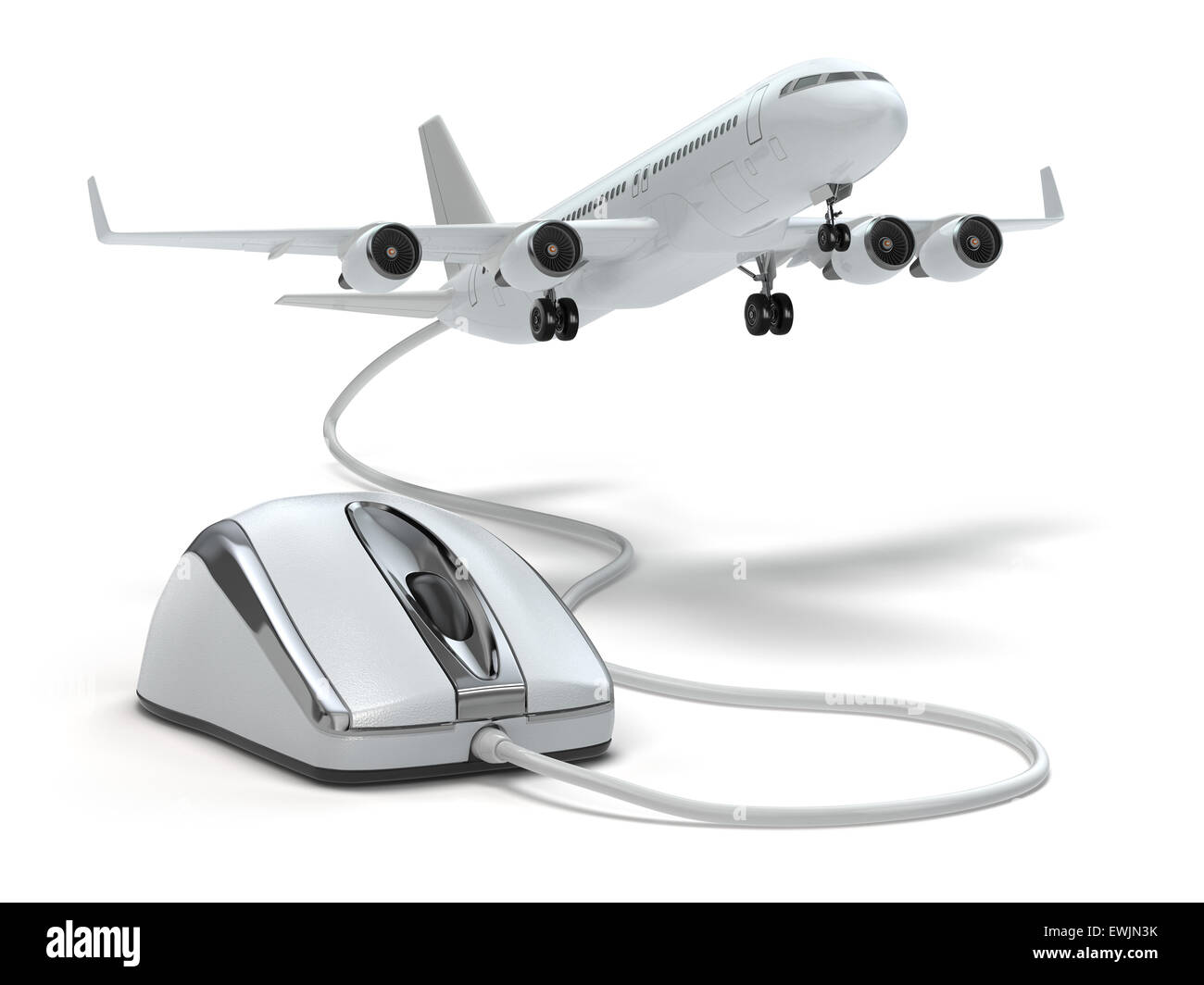 Booking flight mouse hi-res stock photography and images - Alamy