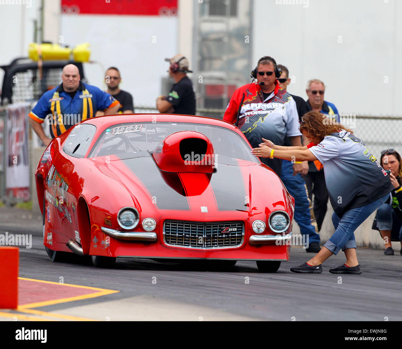 June 26, 2015: Martin, MI - Pro Nitrous #1941Blake Housley during Rd 2 ...