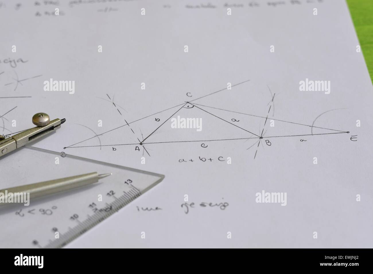 Geometry math hi-res stock photography and images - Alamy