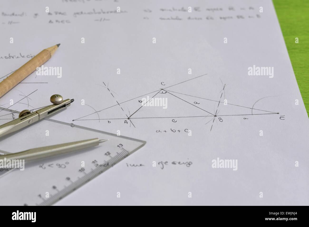 Math geometry hi-res stock photography and images - Alamy