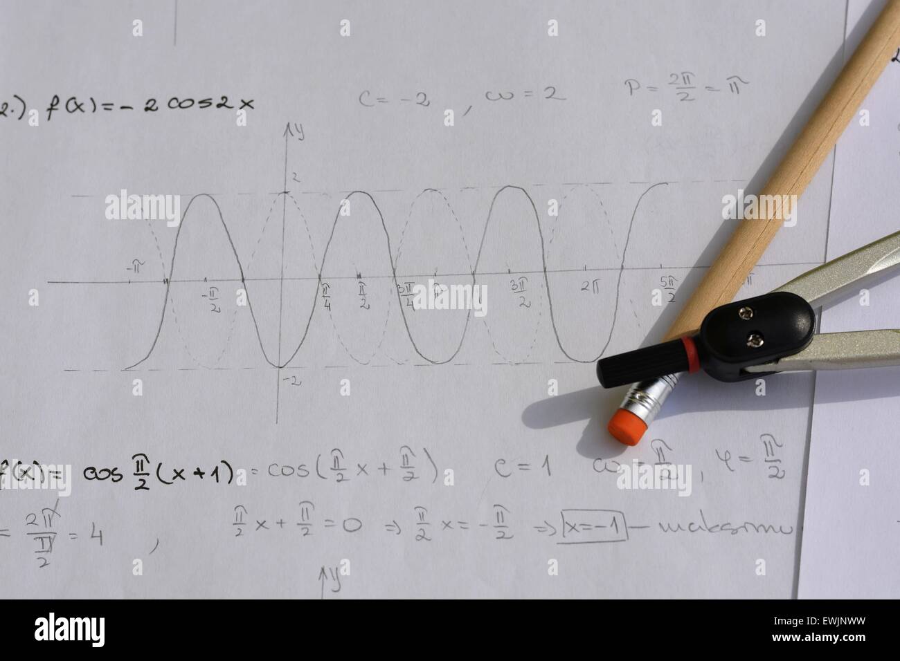 Trigonometry hi-res stock photography and images - Alamy