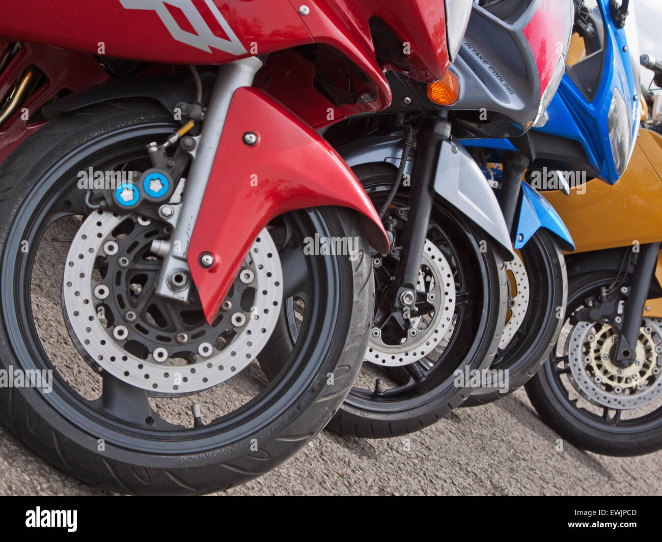 Motorbike front wheels hi-res stock photography and images - Alamy