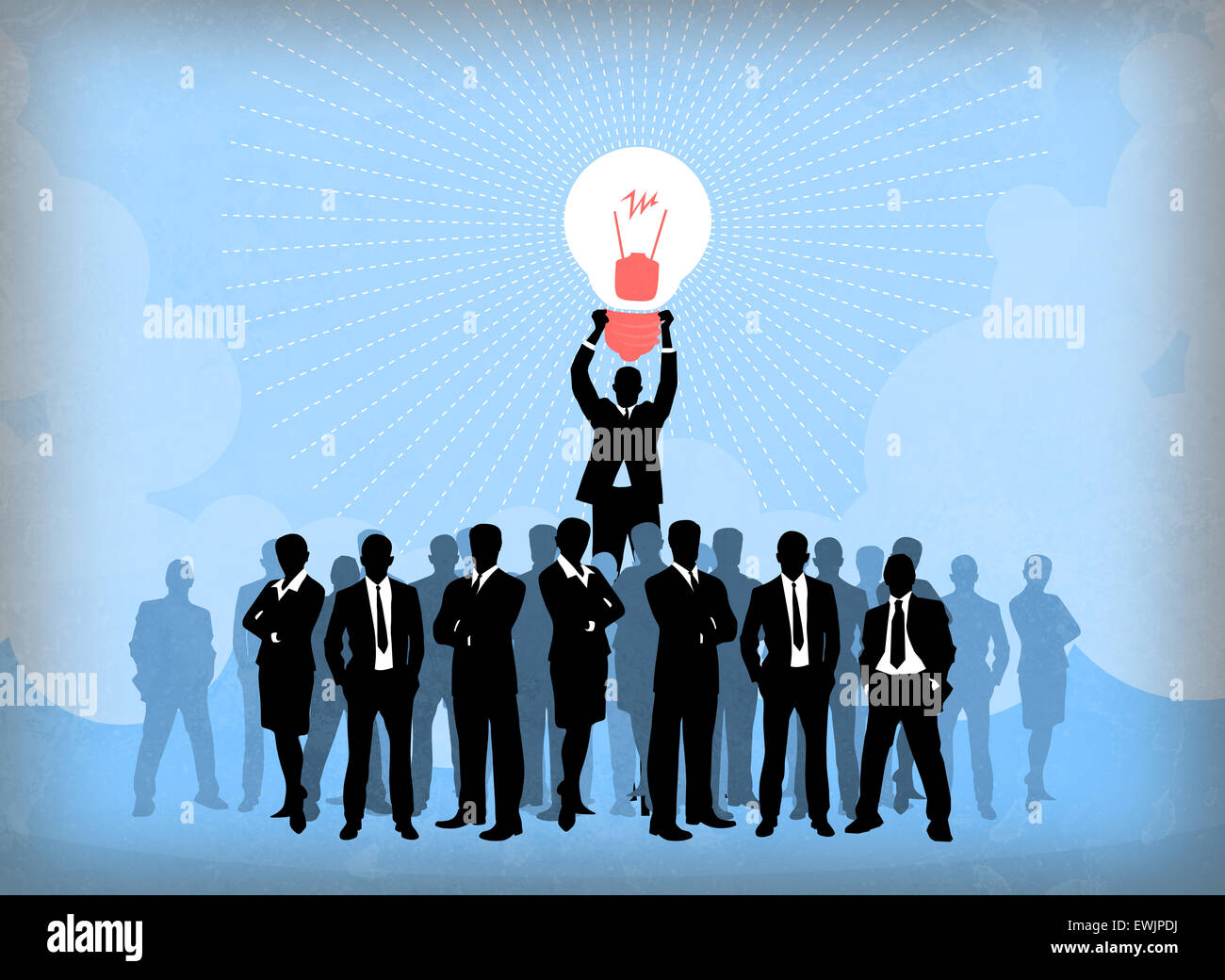 Person on top of pyramid hi-res stock photography and images - Alamy