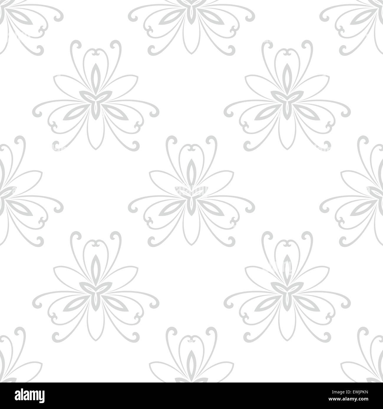Floral Seamless Vector Pattern Stock Vector Image & Art - Alamy