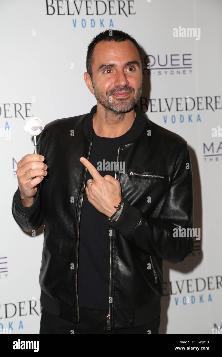 Sydney, Australia. 27 June 2015. Pictured: International guest DJ Jason ...