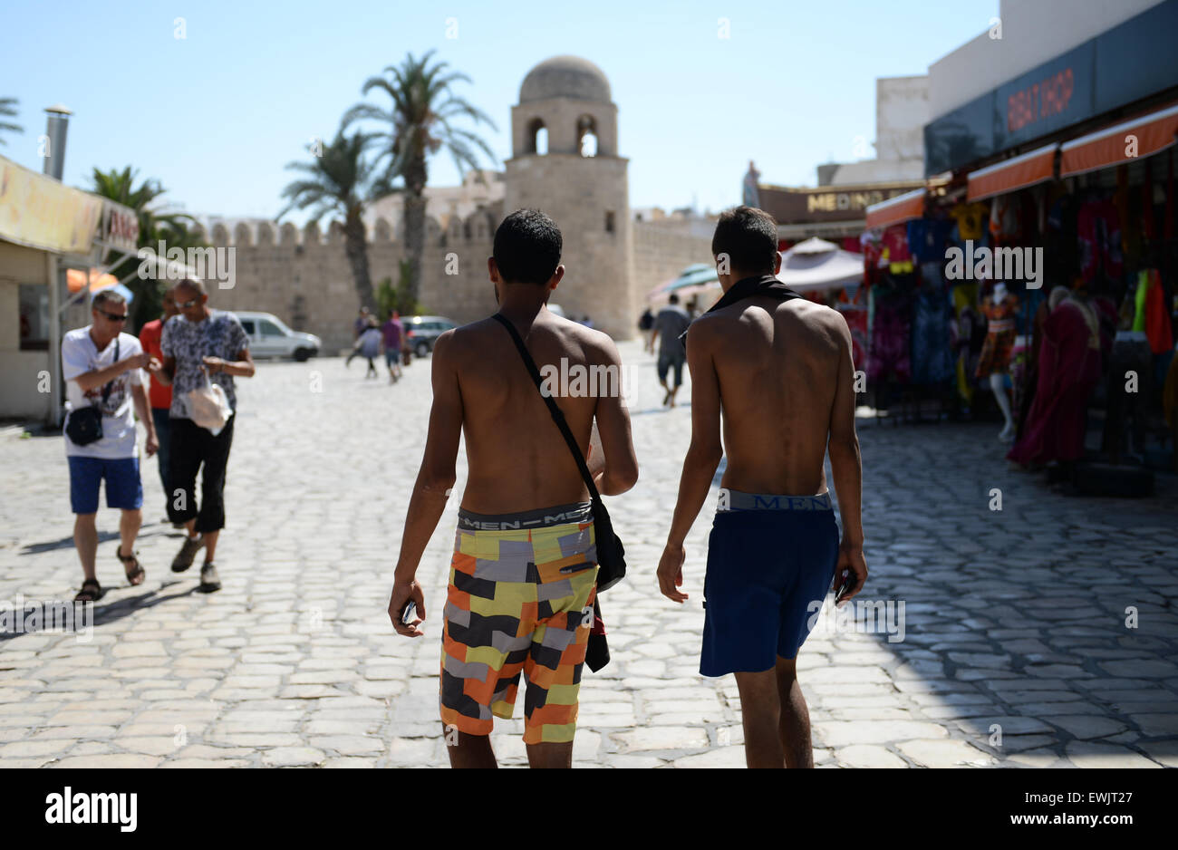 Killed in the sousse terror attack in tunisia hi-res stock photography ...