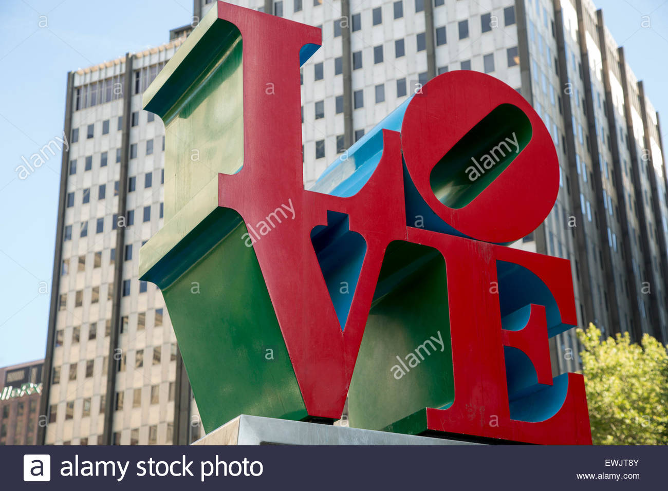 Love Statue Philadelphia Stock Photos & Love Statue Philadelphia Stock ...