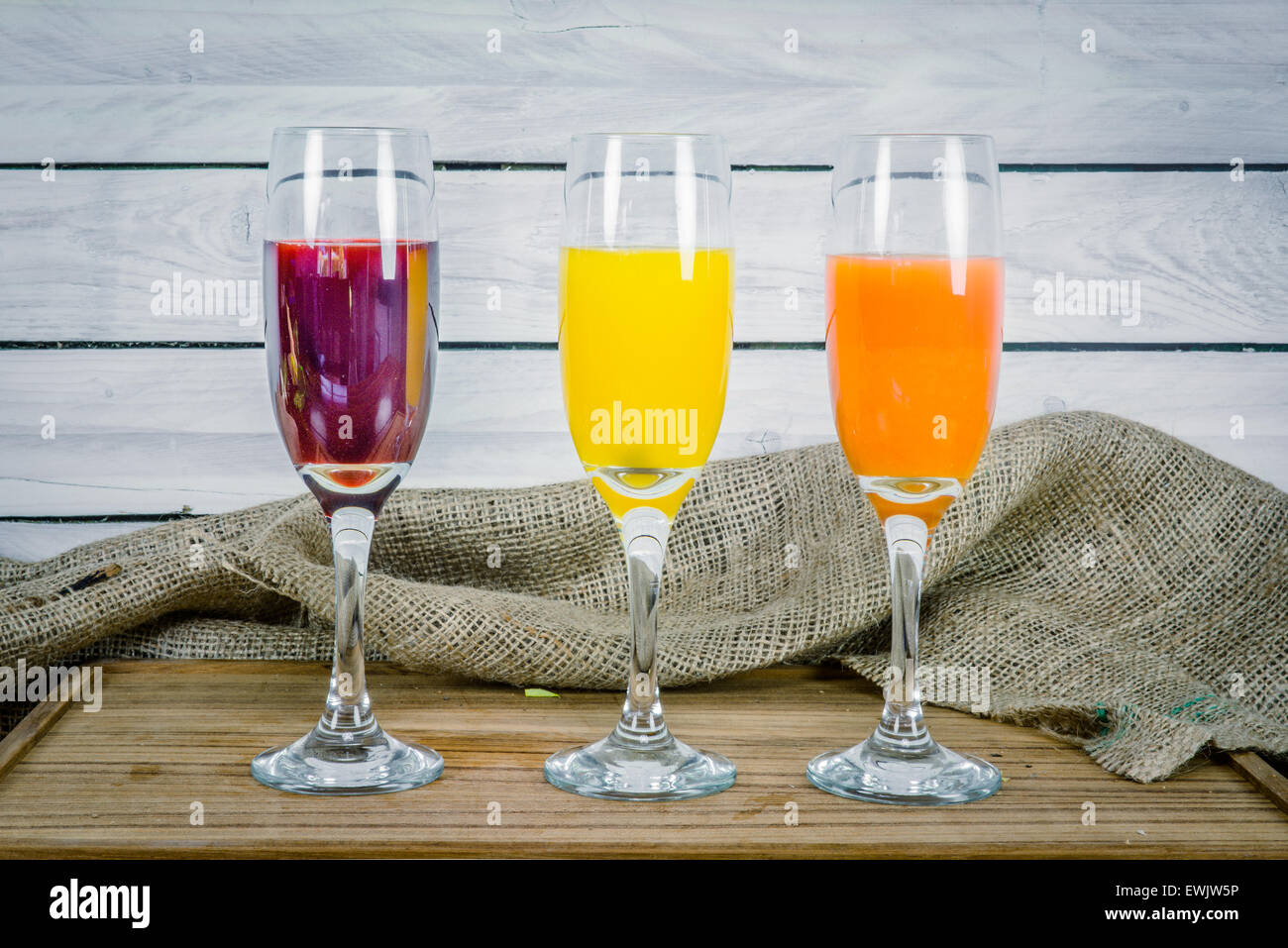 Colorful juice bar hi-res stock photography and images - Alamy