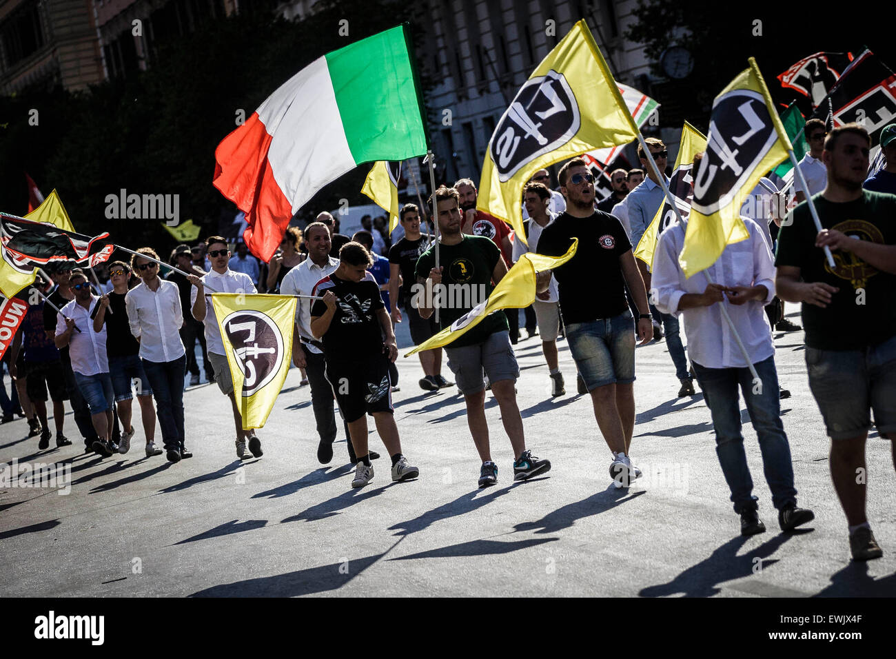 Members public wave flags hi-res stock photography and images - Alamy