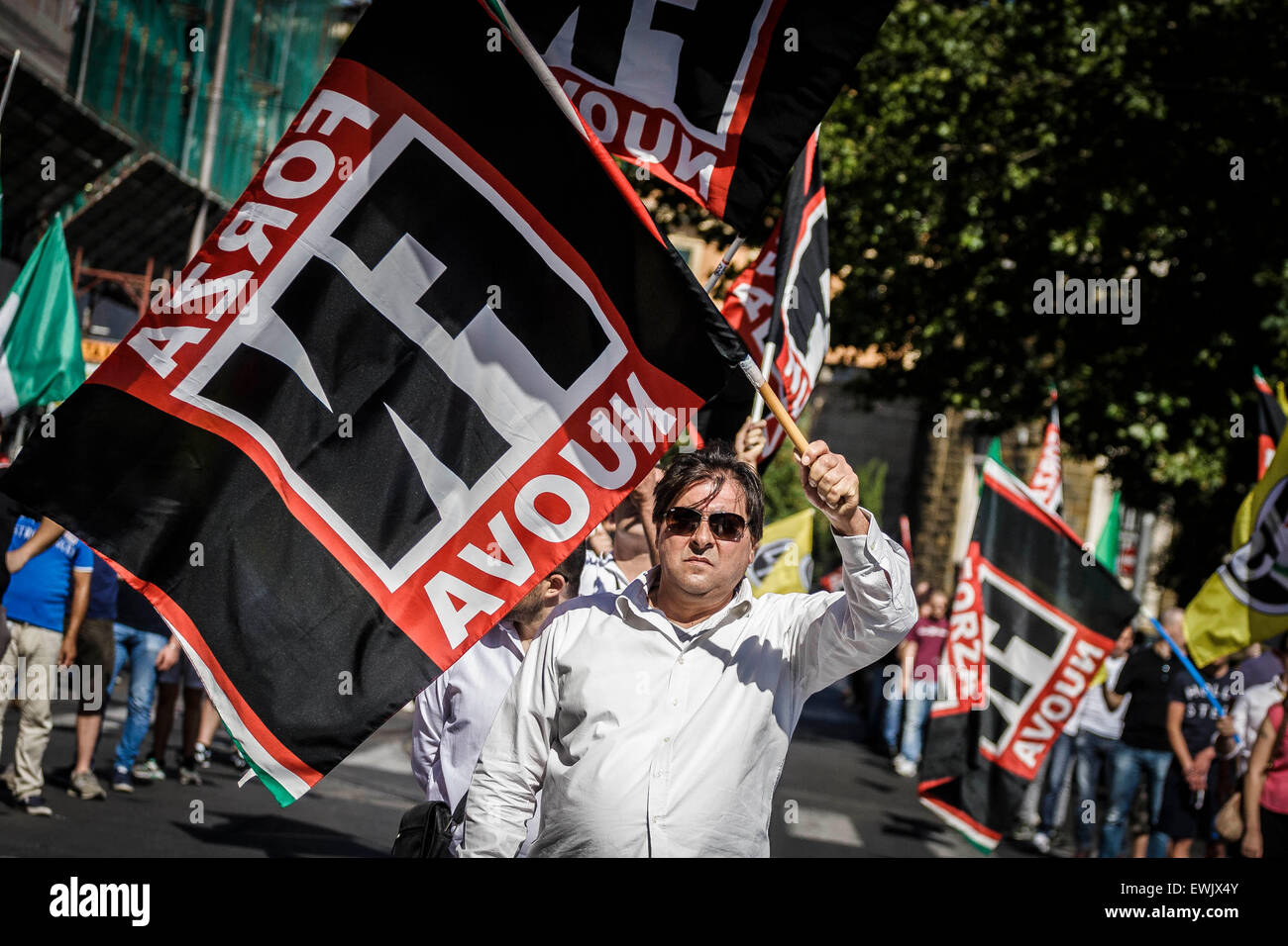 Members public wave flags hi-res stock photography and images - Alamy
