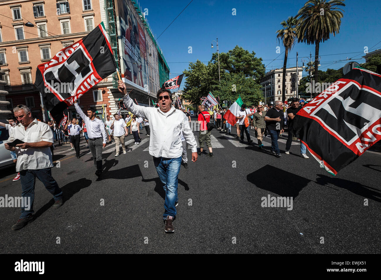 Members public wave flags hi-res stock photography and images - Alamy