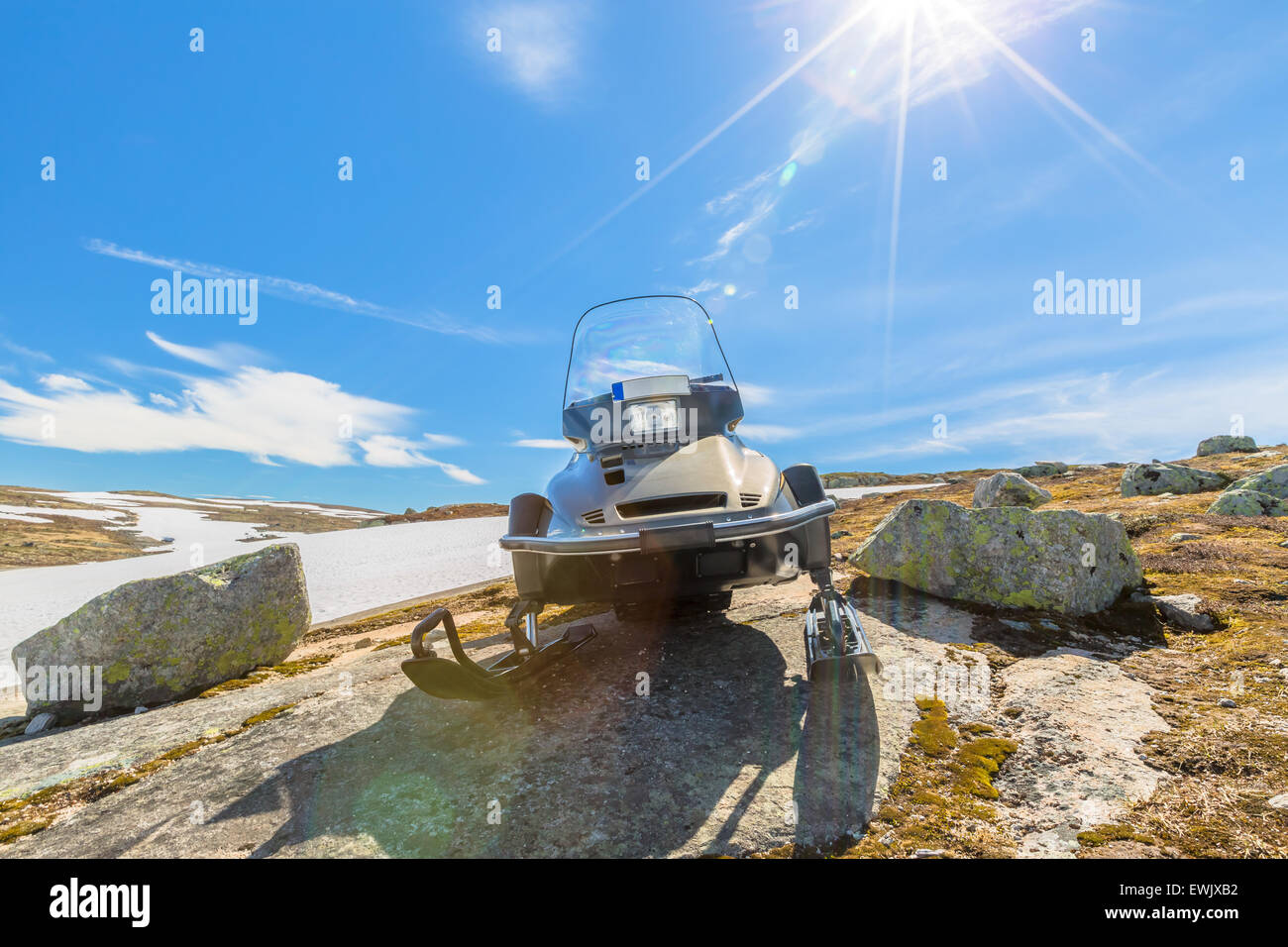 Drive snowmobile hi-res stock photography and images - Alamy