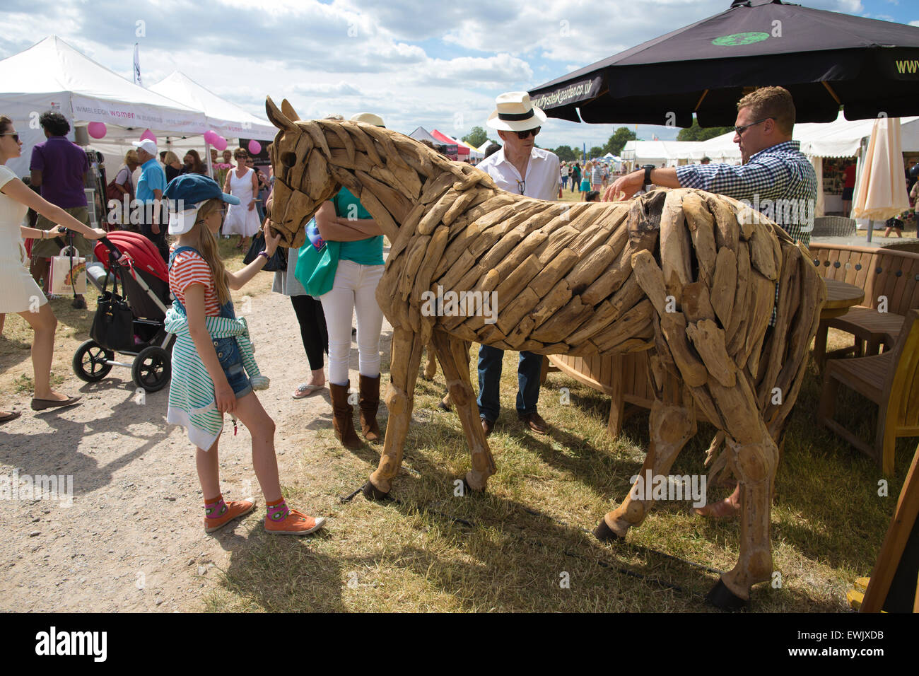 Wimbledon Village Fair 2015, Southside Wimbledon Common, Greater London ...