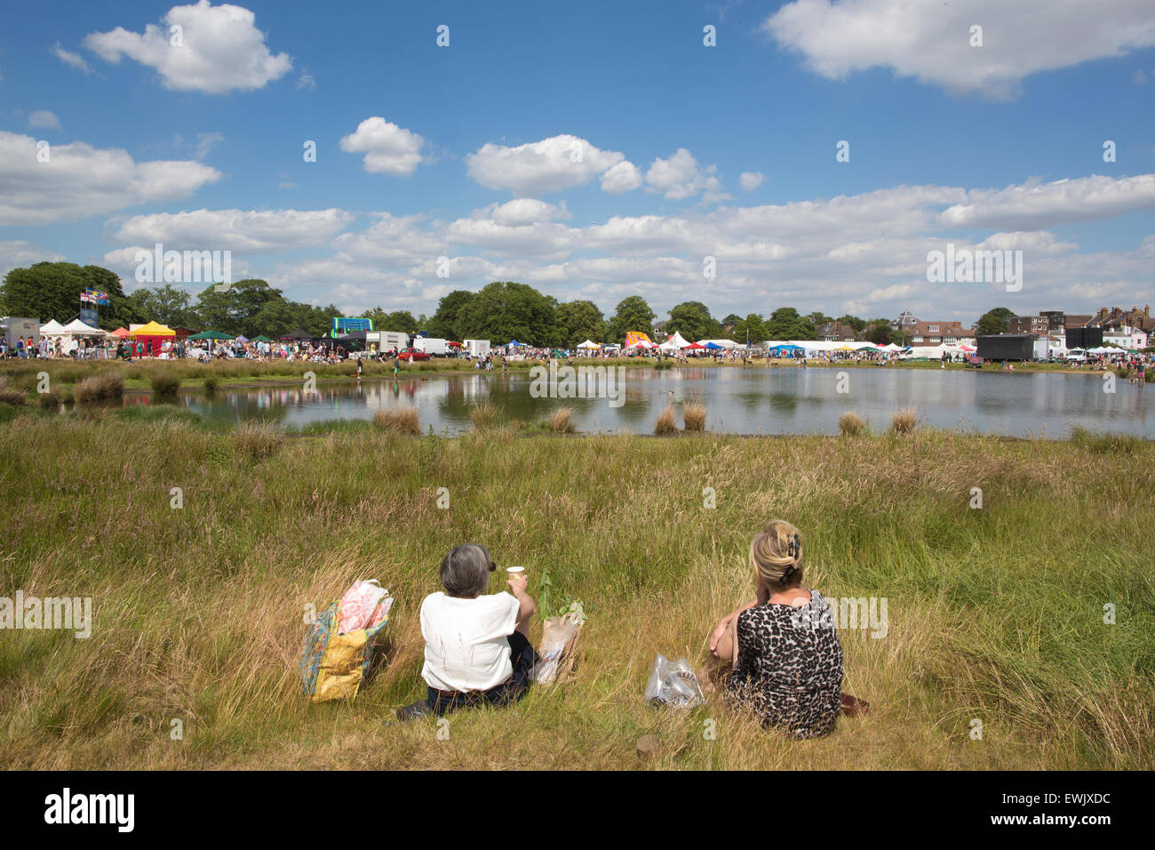 Wimbledon fun fair hi-res stock photography and images - Alamy