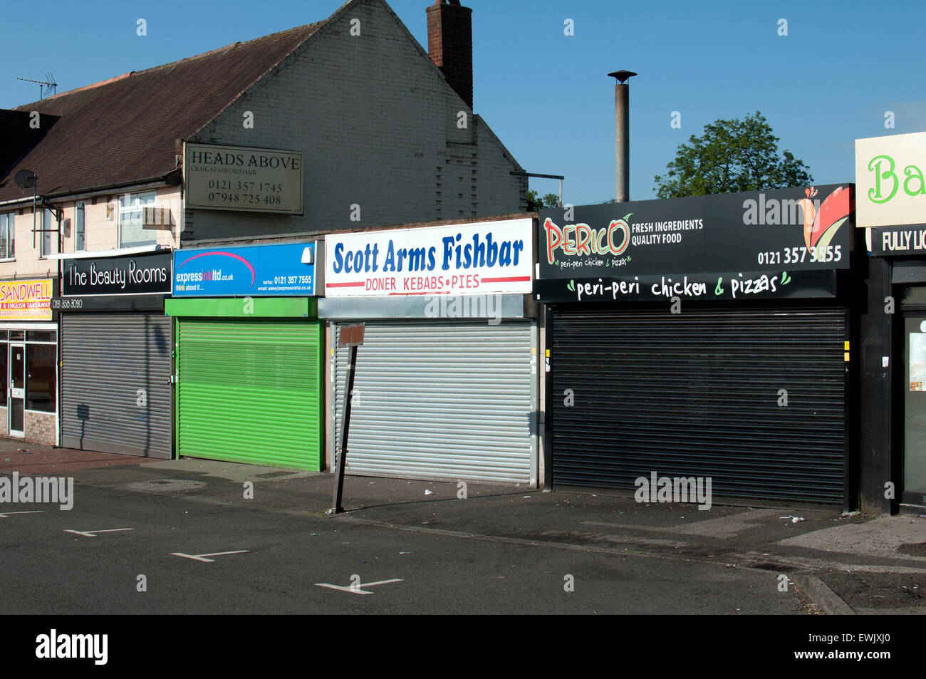 Shops Shutters High Resolution Stock Photography and Images - Alamy