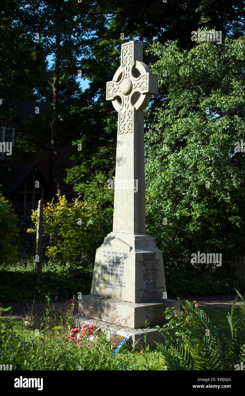 Hamstead war memorial, St. Paul`s churchyard, Hamstead, Birmingham ...