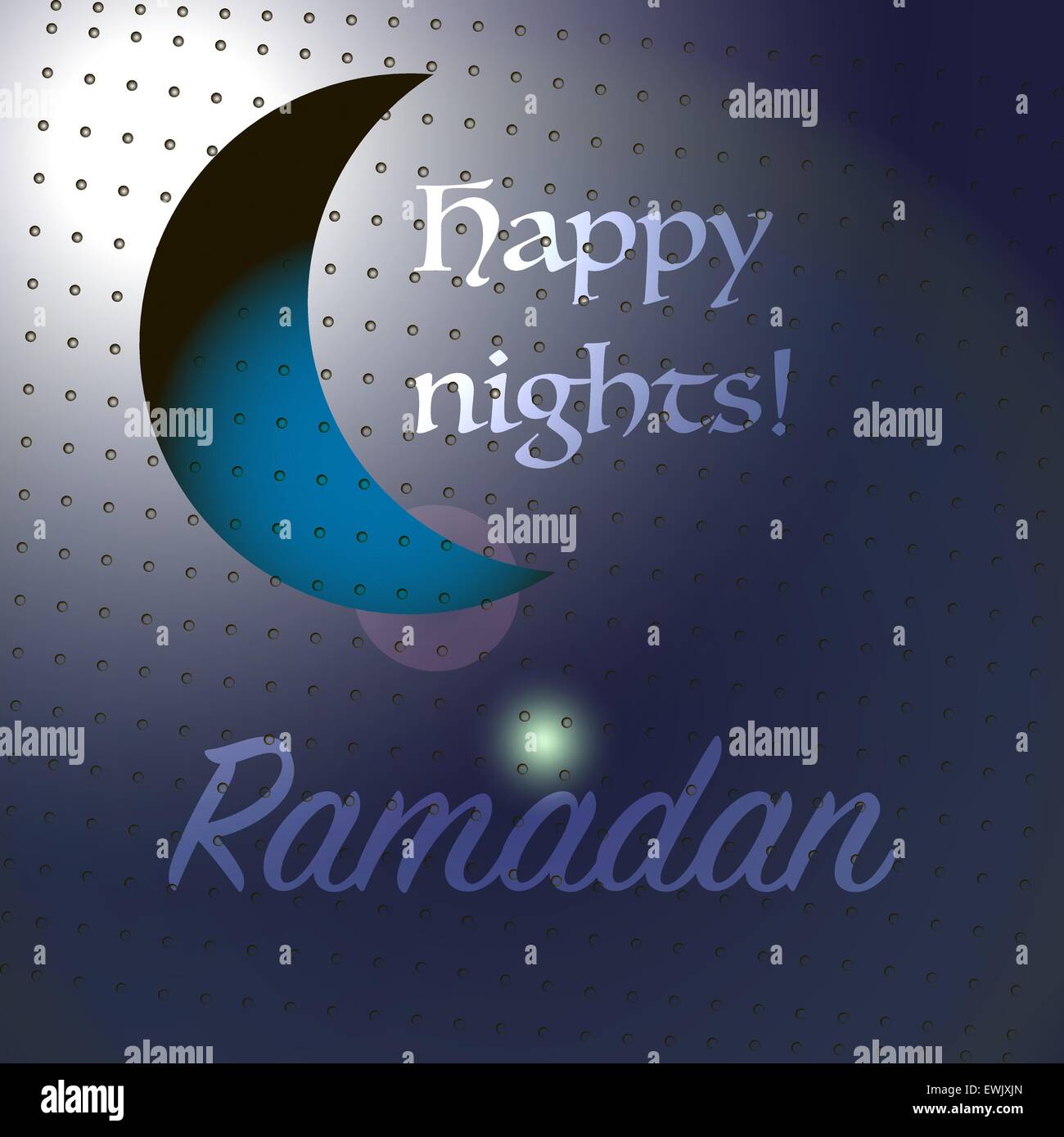 Ramadan happy nights Stock Vector Image & Art - Alamy