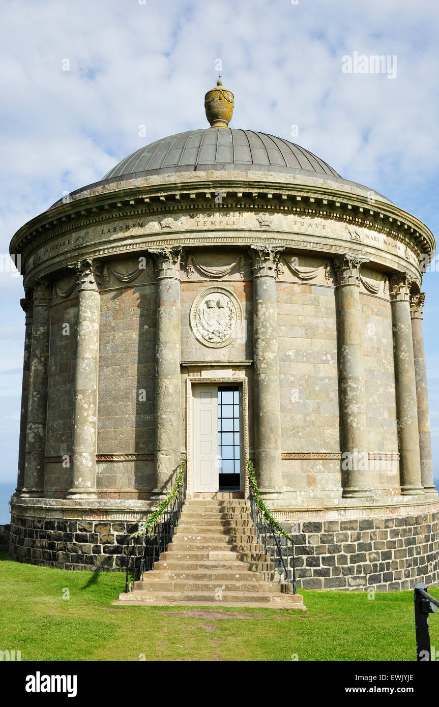Mussenden Temple is a small circular building located on cliffs near ...