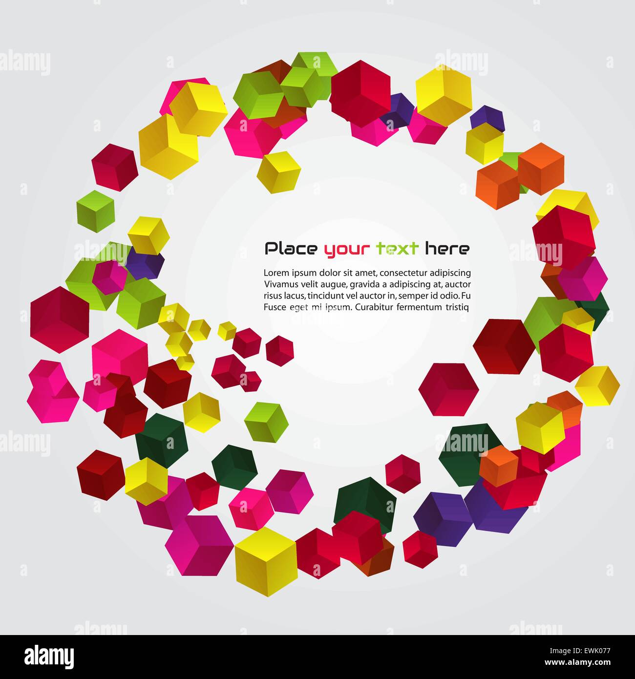 Vector abstract cheerful background Stock Vector Image & Art - Alamy