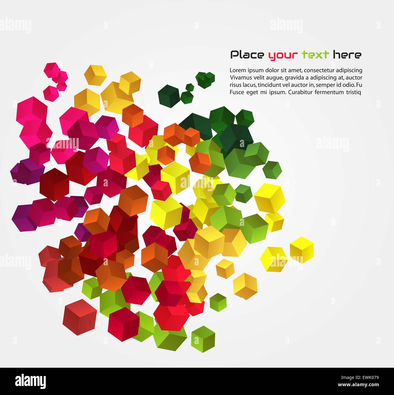 Vector abstract cheerful background Stock Vector Image & Art - Alamy