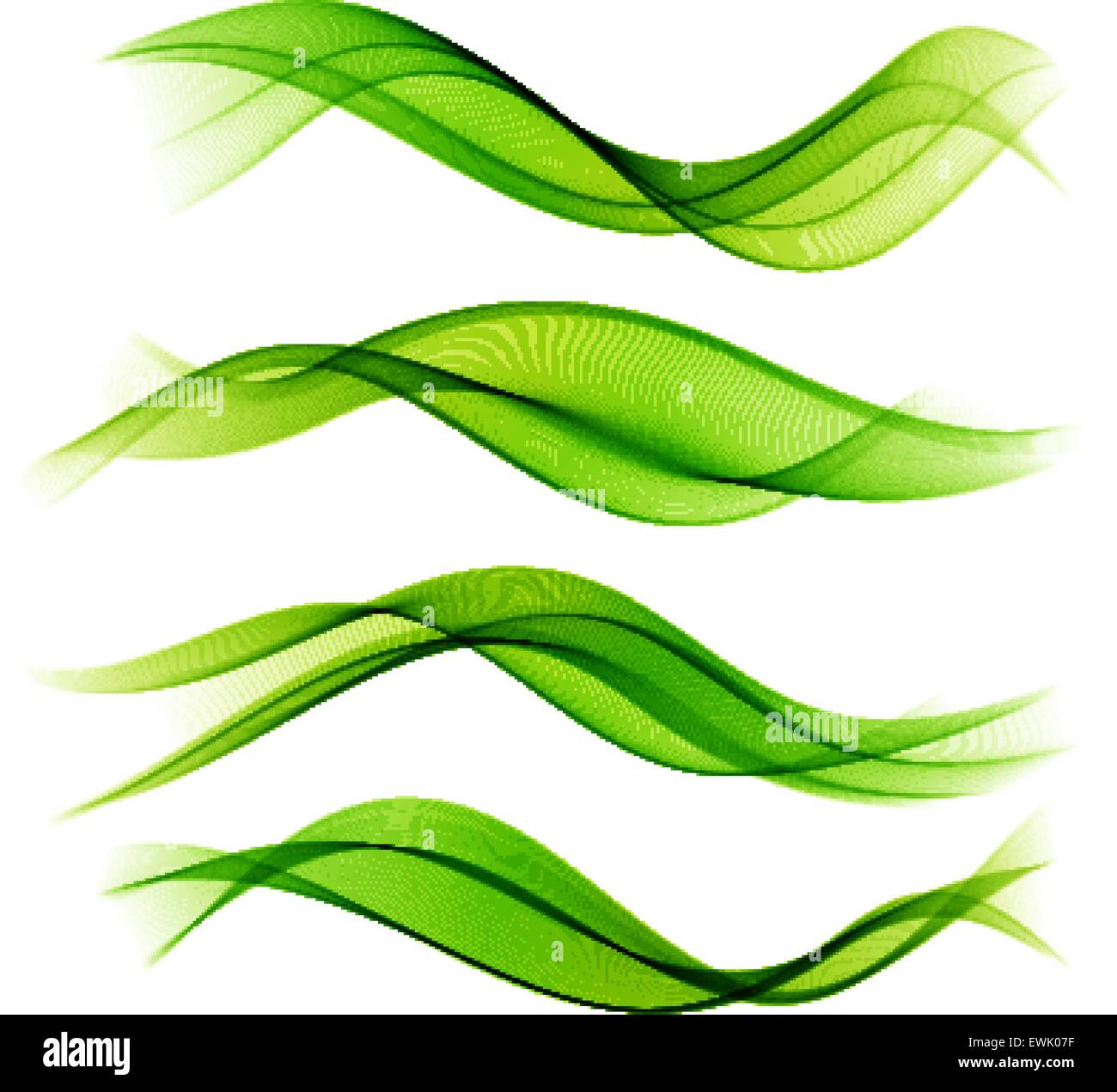 Set of color wave Stock Vector Image & Art - Alamy