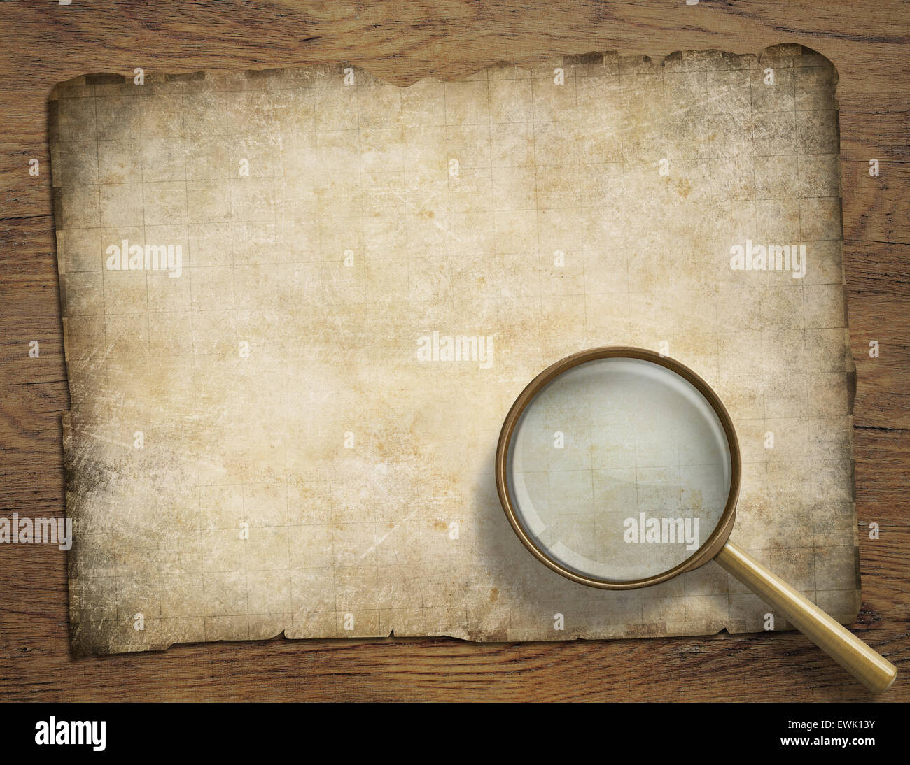 Magnifying glass map hi-res stock photography and images - Alamy