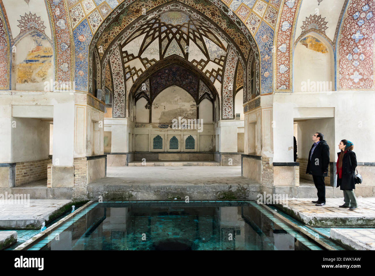 Entry for water from Soleymanieh spring into Shotor Galou, Bagd-e Fin ...