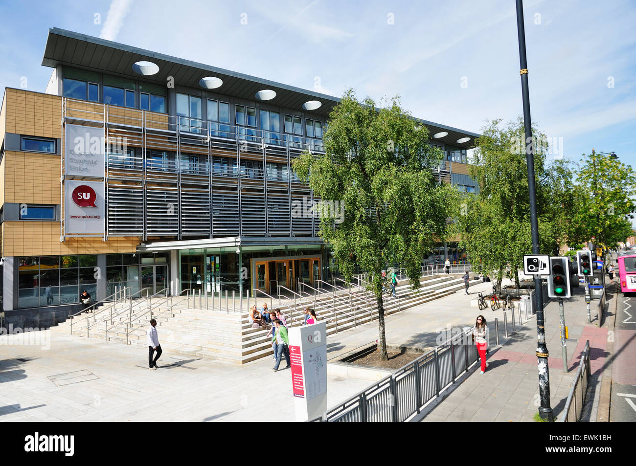 The Students' Union building. Queens University. Belfast. Northern ...