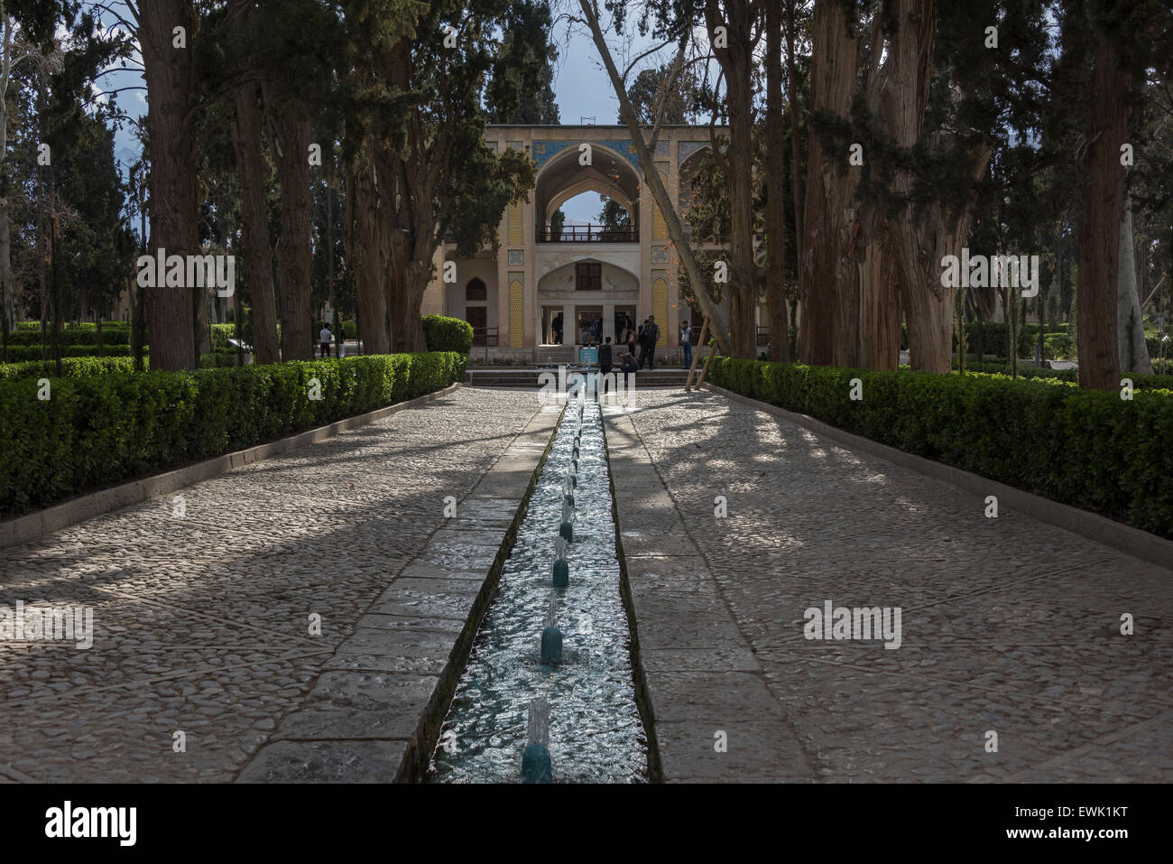 Bagh-e Fin (Fin Garden), UNESCO Heritage site, Kashan, Iran Stock Photo ...