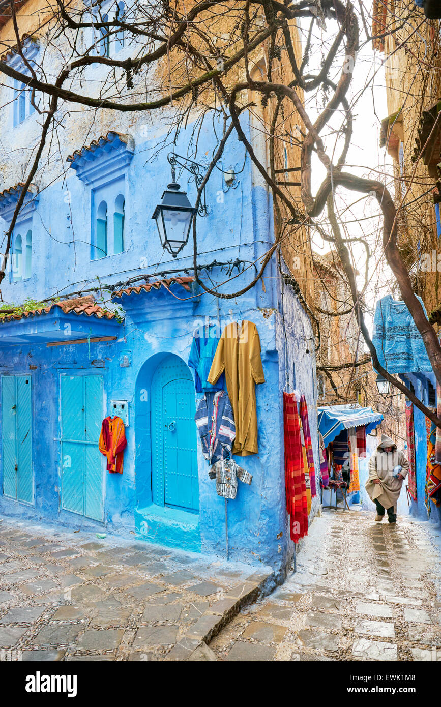Chefchaouen blue city hi-res stock photography and images - Alamy