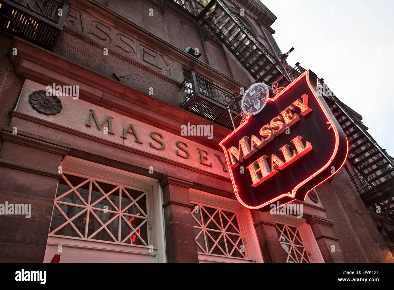 Massey hall sign hi-res stock photography and images - Alamy
