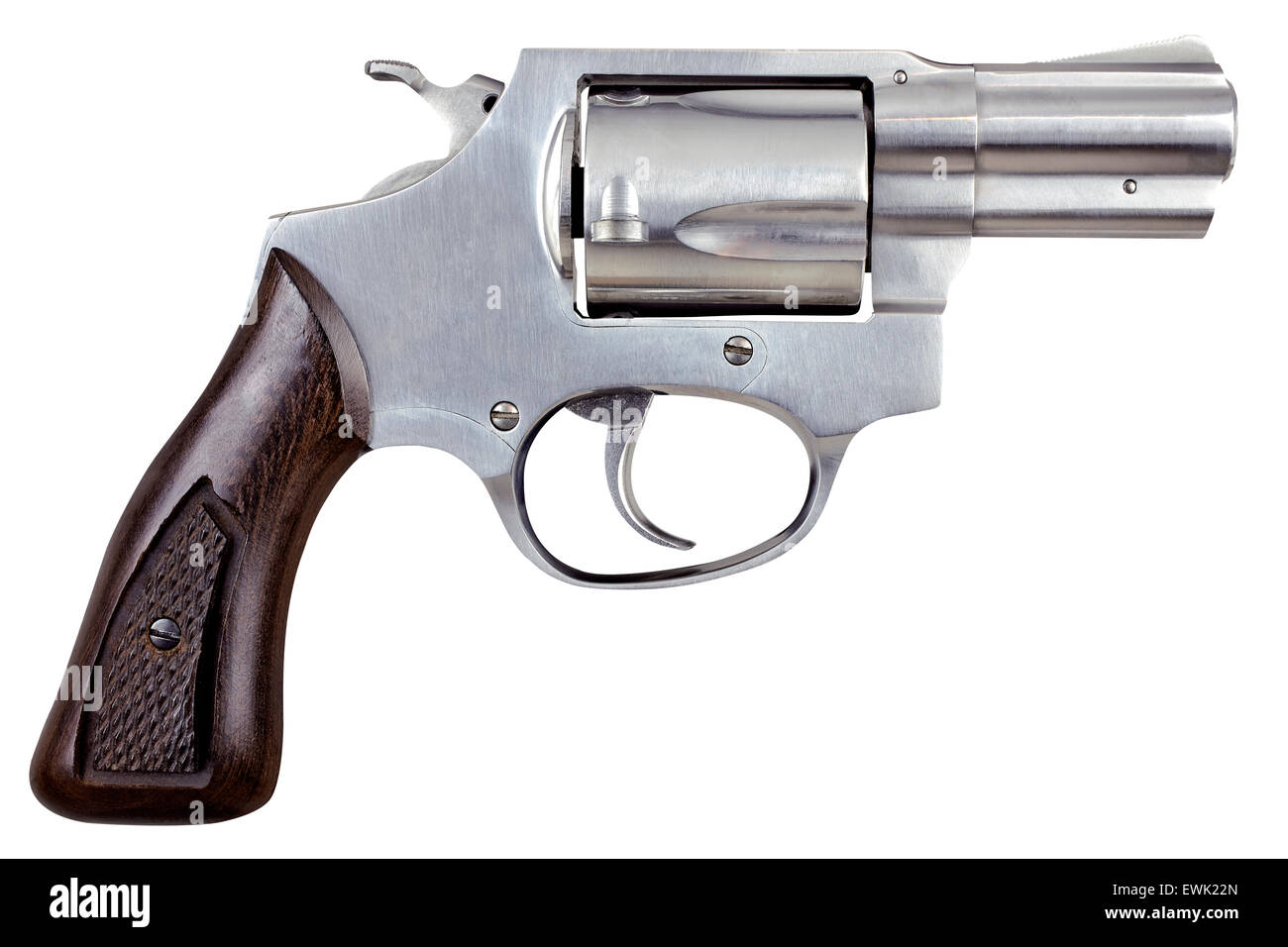 Gun permit pistol revolver Cut Out Stock Images & Pictures - Alamy