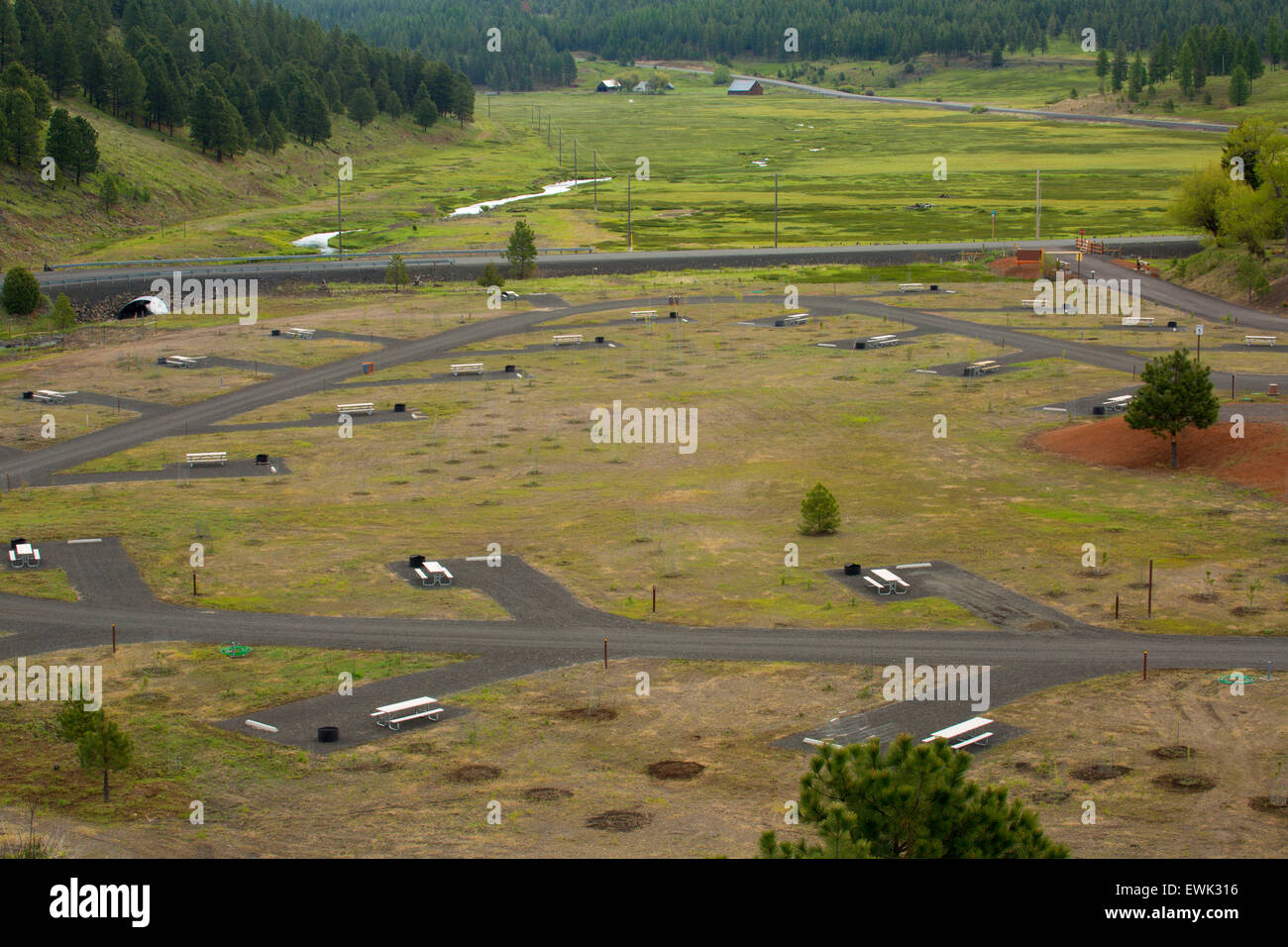 Campground, Bates State Park, Oregon Stock Photo - Alamy