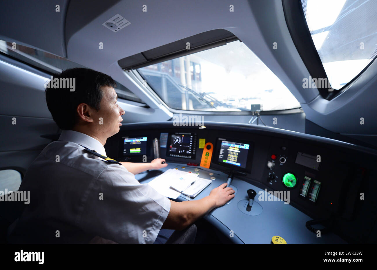 Driver operated train hi-res stock photography and images - Alamy