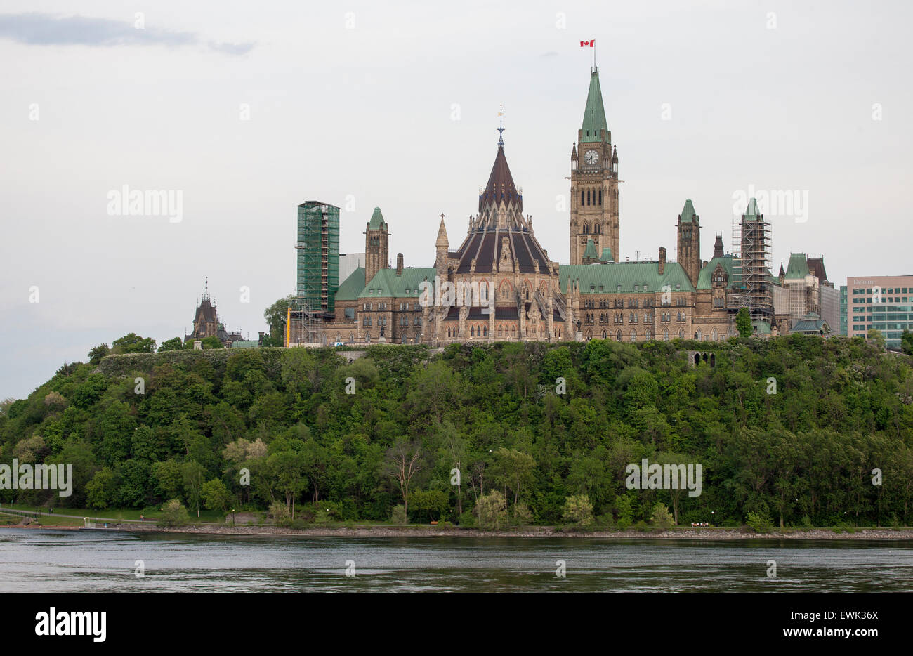 Parliament Building Ottawa Canada downtown capital city Stock Photo - Alamy