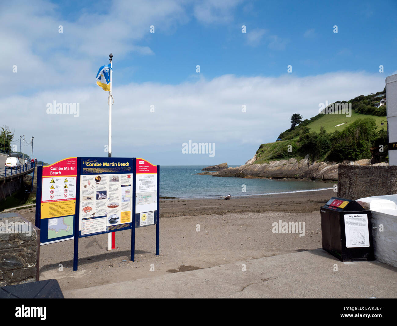 Combe Martin Beach, North Devon Stock Photo - Alamy