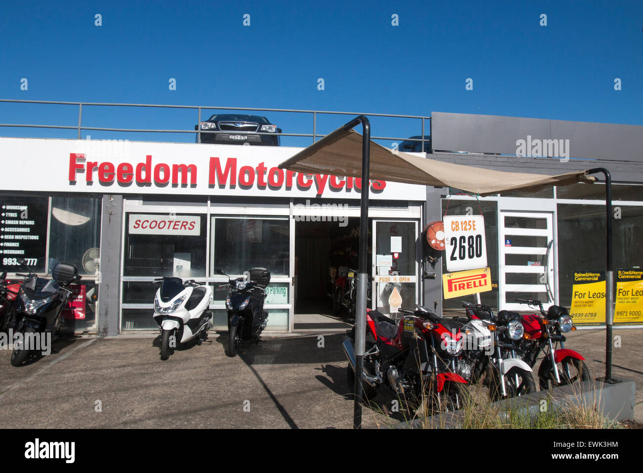 Freedom store Motorbikes for sale at a Sydney dealership, New South ...