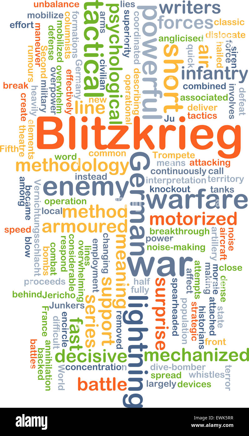 Blitzkrieg illustration hi-res stock photography and images - Alamy