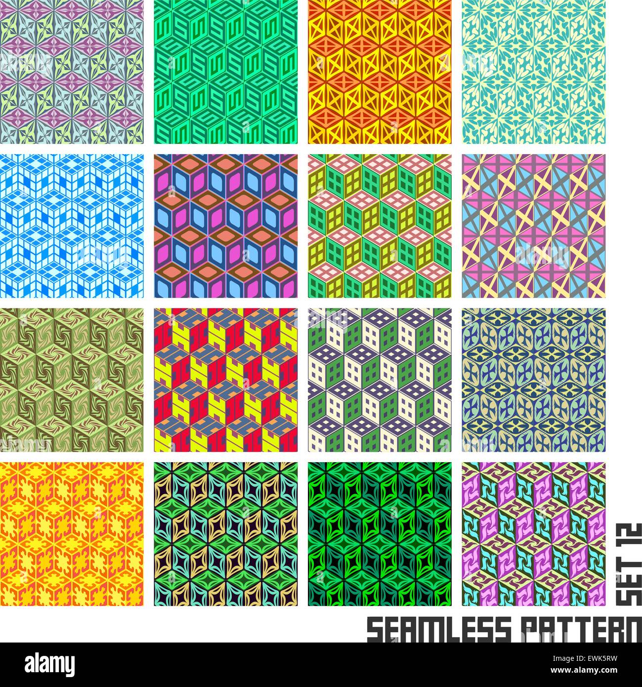 Seamless pattern. Abstract background. Great collection Stock Vector ...