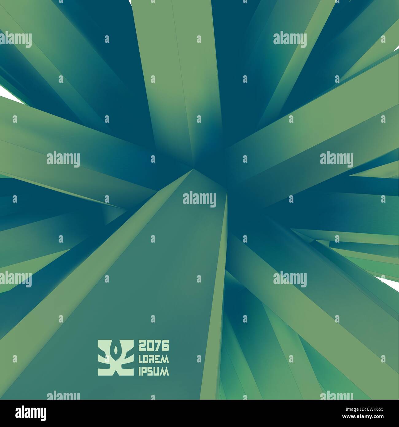 3D abstract illustration. 3D background Stock Vector Image & Art - Alamy