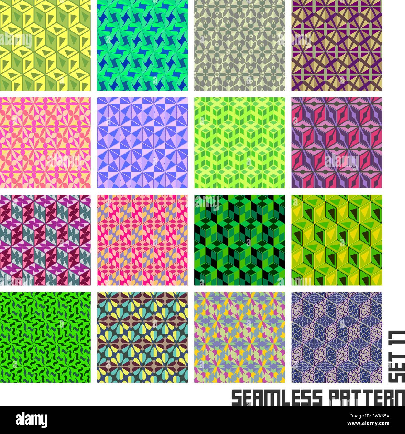 Seamless pattern. Abstract background. Great collection Stock Vector ...