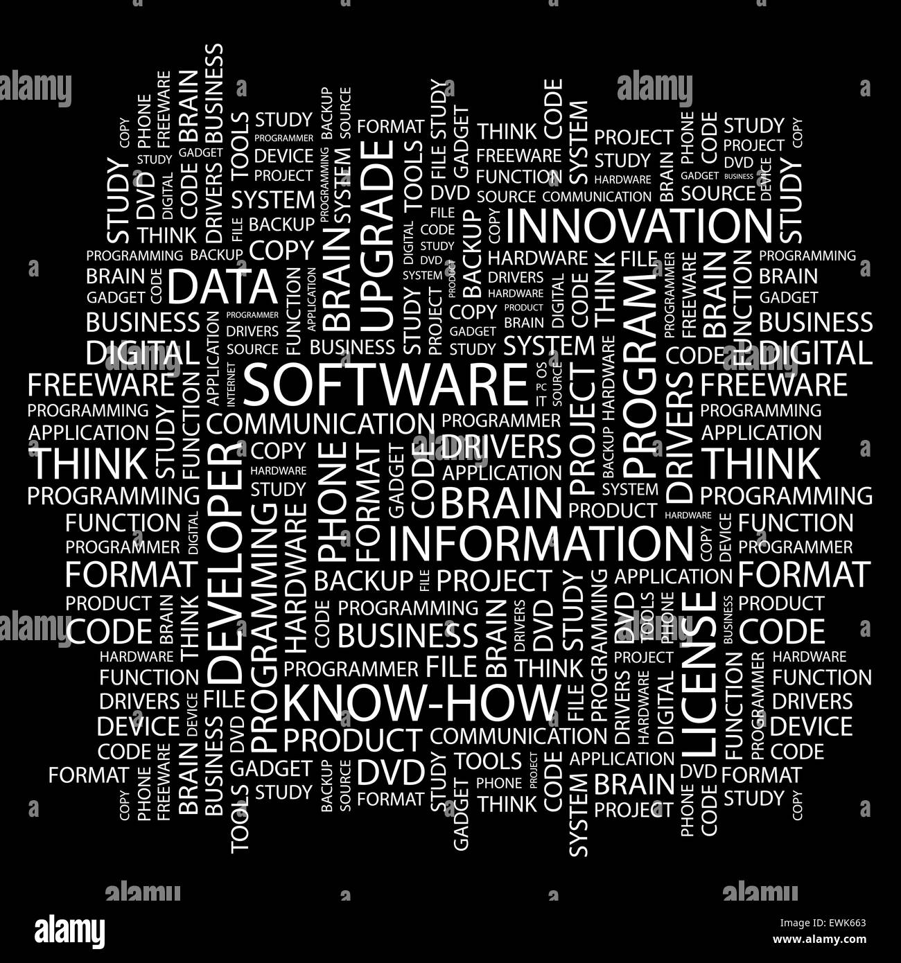 Network collage illustration Black and White Stock Photos & Images - Alamy