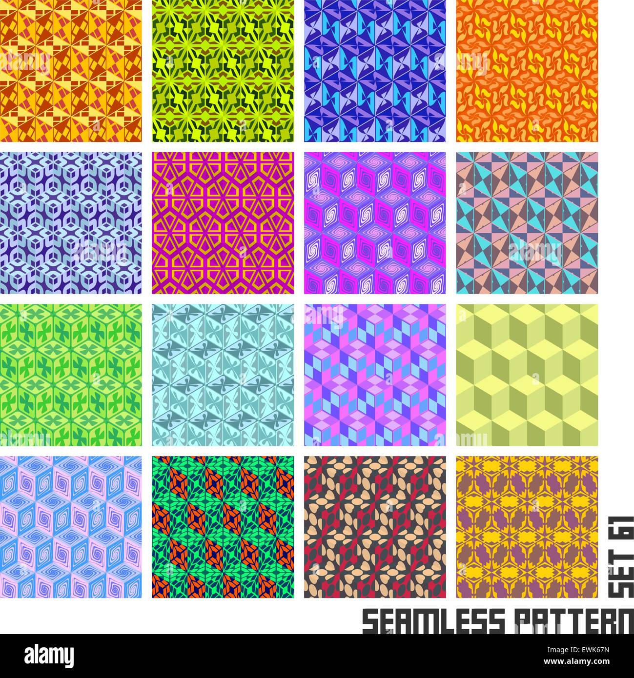 Seamless pattern. Abstract background. Great collection Stock Vector ...