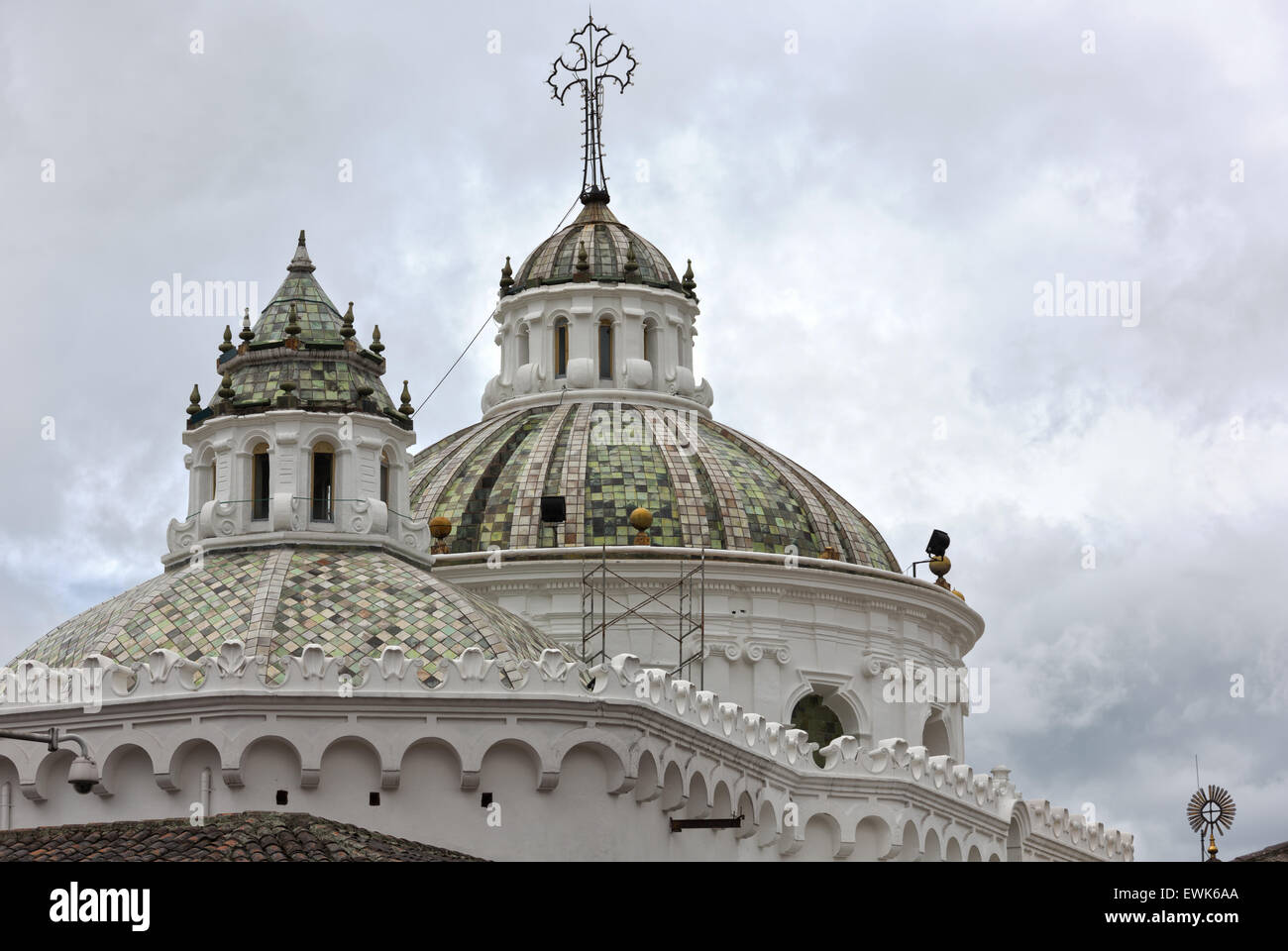 Dome church quito ecuador hi-res stock photography and images - Alamy