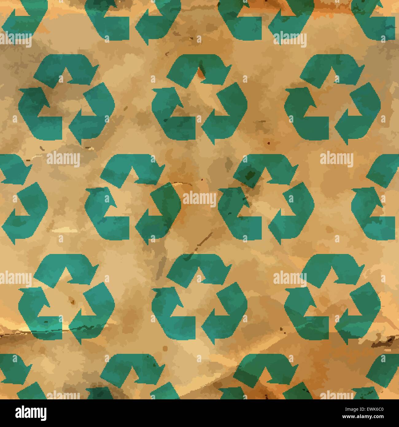 Recycled art Stock Vector Images - Alamy