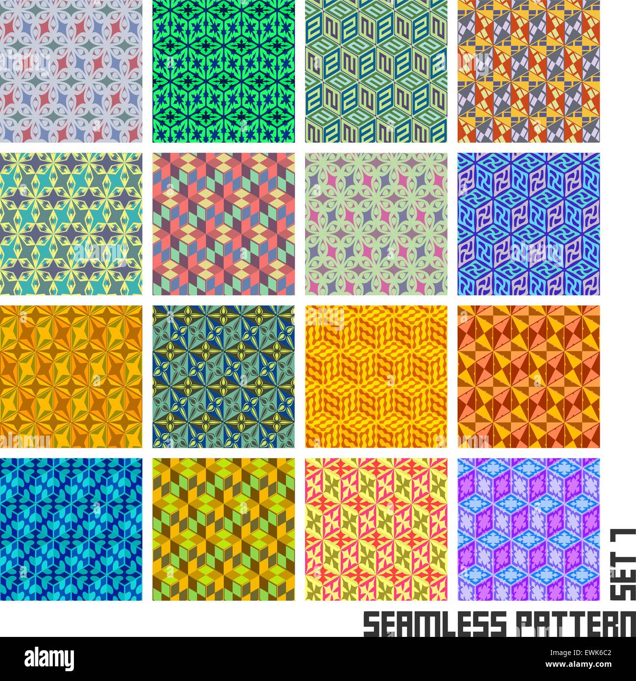 Seamless pattern. Abstract background. Great collection Stock Vector ...