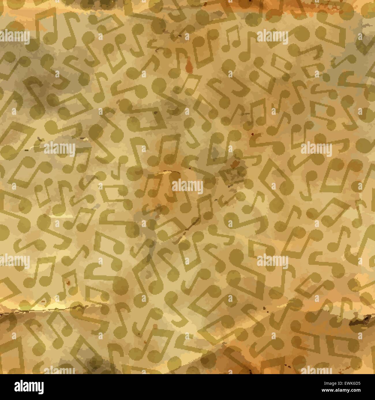 Music notes. Seamless abstract background. Abstract pattern Stock ...