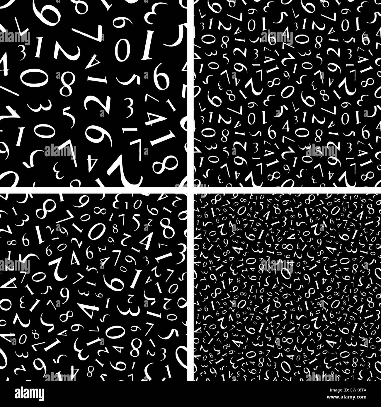 Number numbers three symbol figure Black and White Stock Photos ...