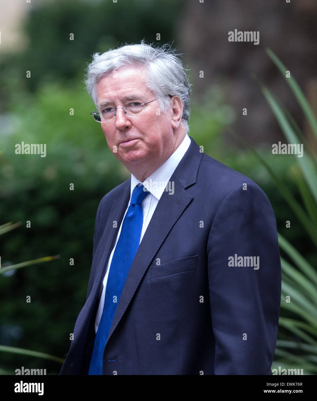 Michael Fallon,Secretary of State for Defence,arrives at number 10 ...