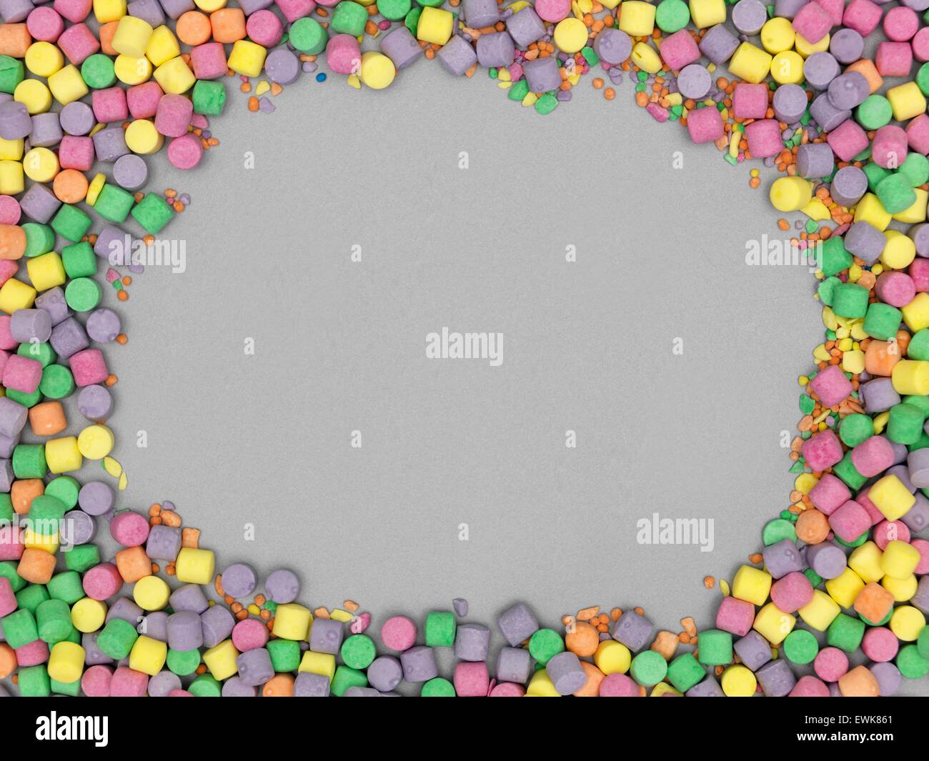 A close up shot of candy mints Stock Photo - Alamy